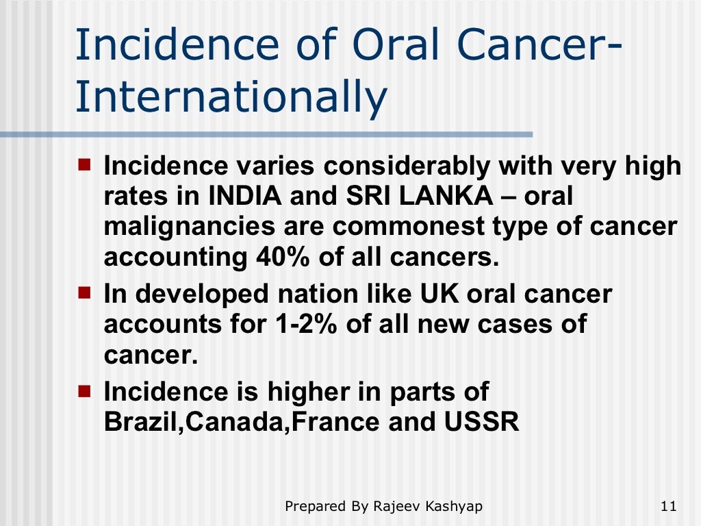 Copy Of Oral Precancer Andcancer