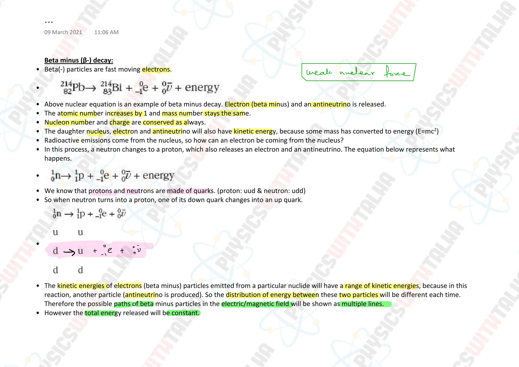 Copy-of-Particle-Physics.pdf nuclear physics AS level | PDF