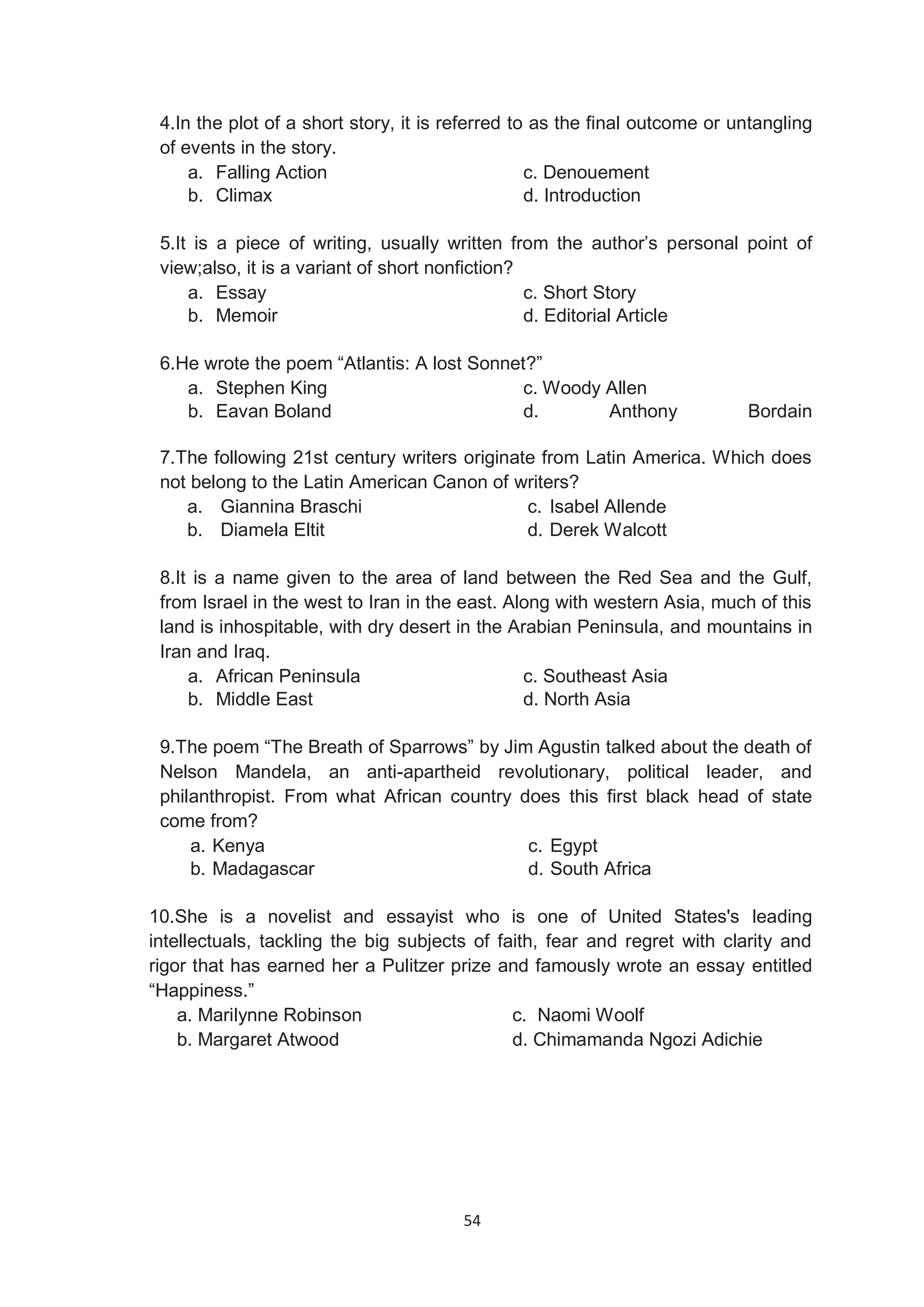 21st-Century-Literature-from-the-Philippines11_q2_m3_Literary-Genres ...