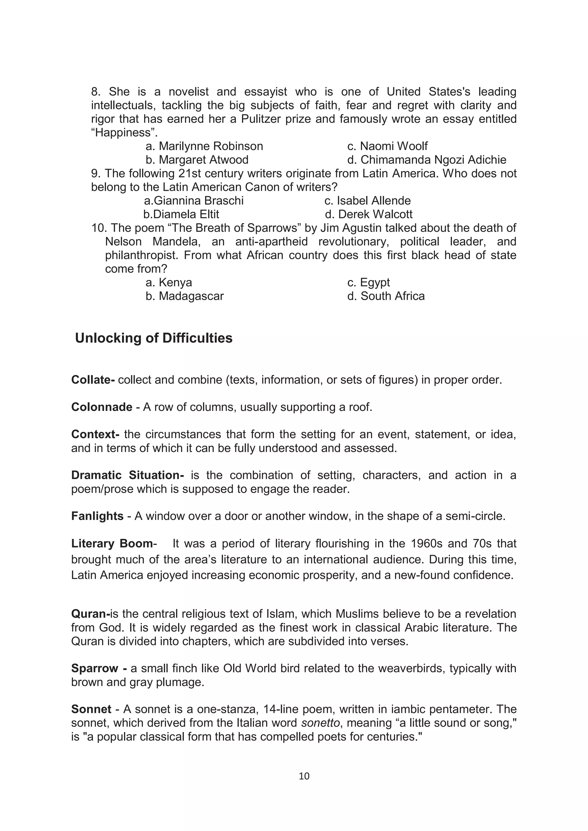 21st-Century-Literature-from-the-Philippines11_q2_m3_Literary-Genres ...