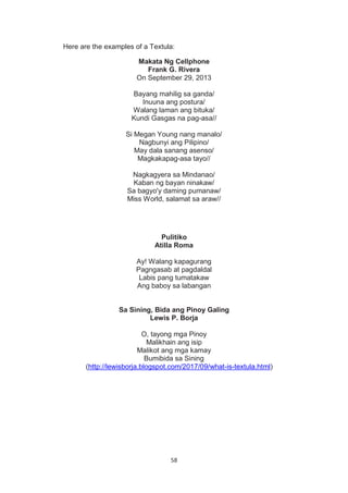 21st-Century-Literature-from-the-Philippines11_q2_m3_Literary-Genres ...
