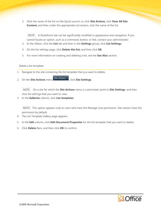Copy or Move Lists by Using List Templates - EPC Group - SharePoint ...