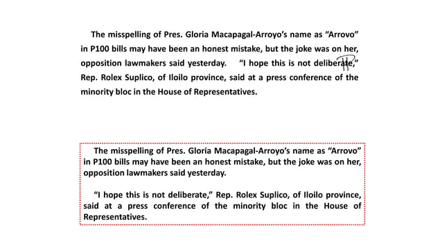 Copy-reading-headline-writing (training guide) | PPT