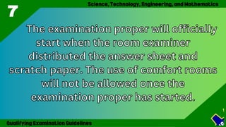 Copy-STEM Qualifying Exam Guidelines.pptx | Educational Assessment ...