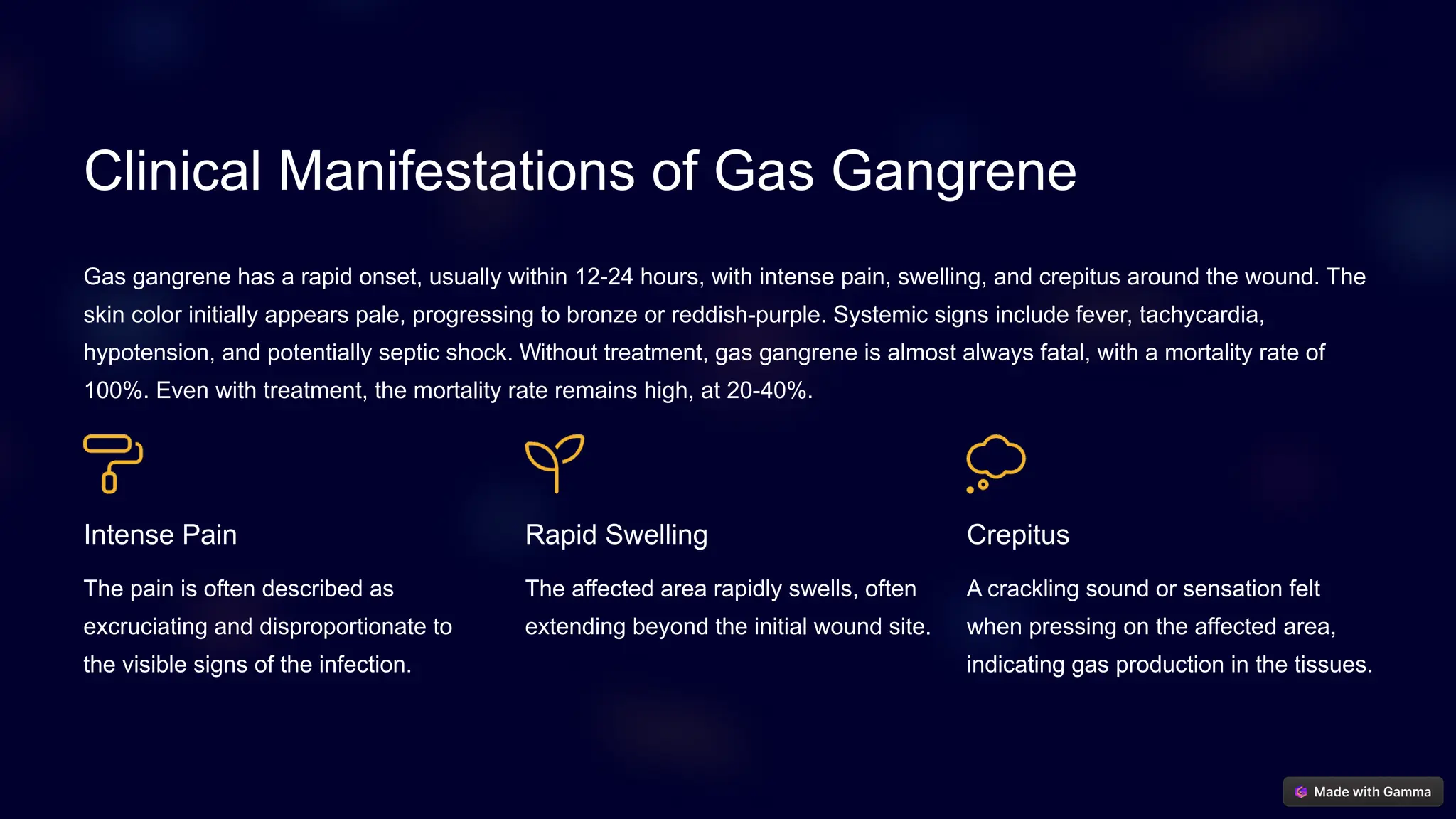 Microbiology infectious disease gas gangrene | PDF