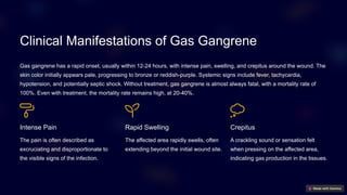 Microbiology infectious disease gas gangrene | PDF