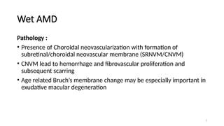 Wet Age Related Macular Degeneration and Choroidal Neovascular Membrane ...