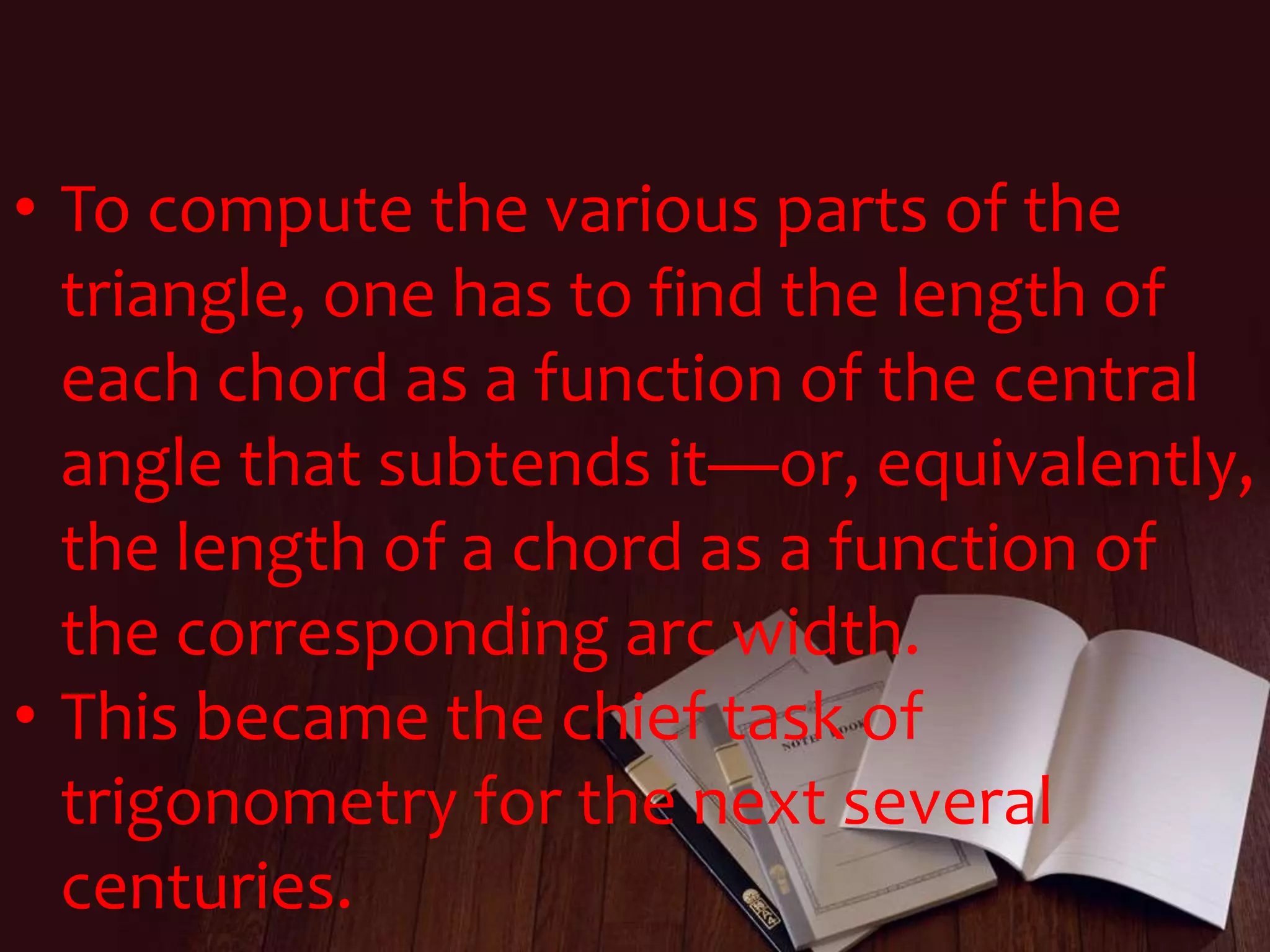 history of trigonometry | PPTX