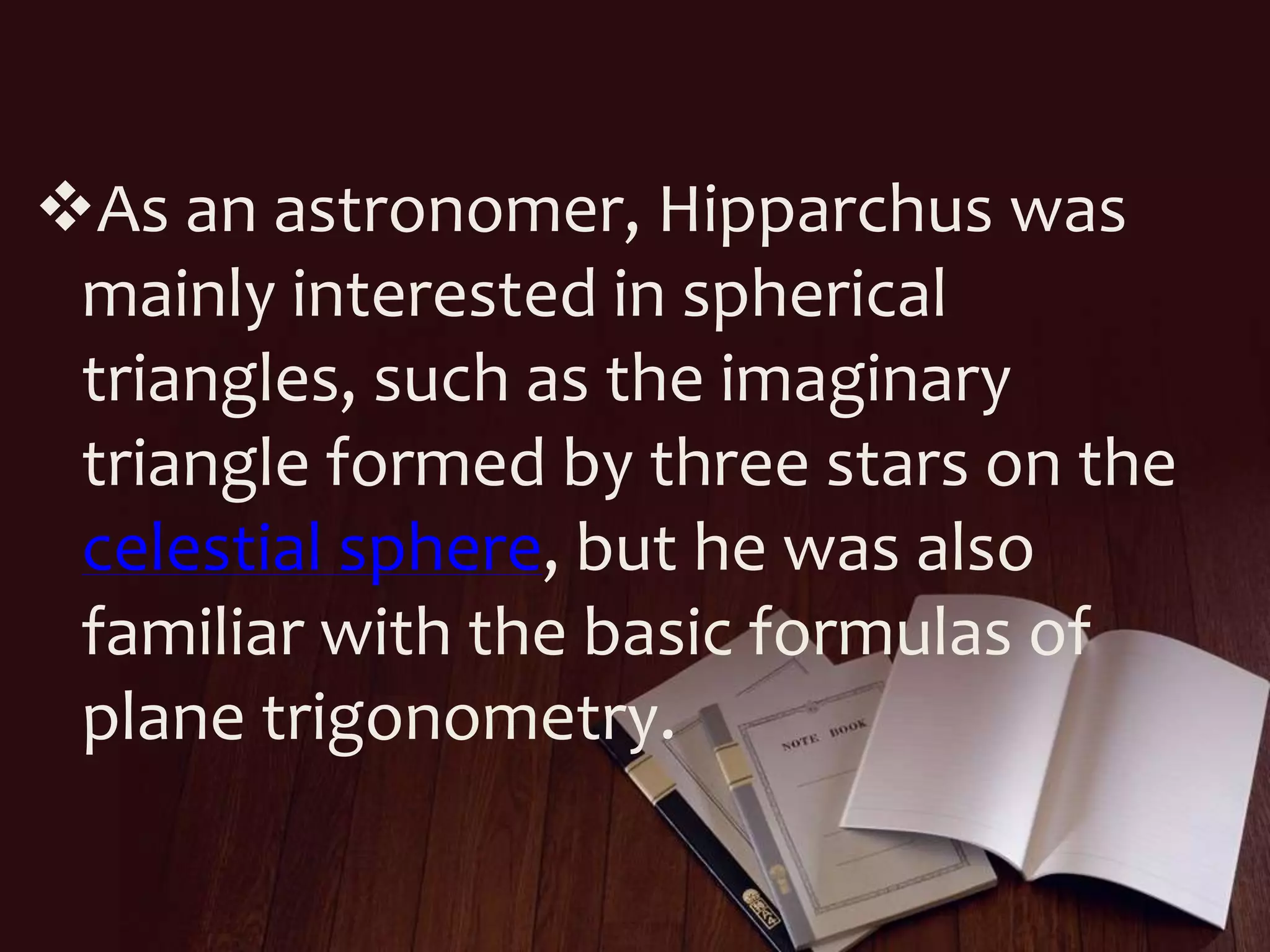history of trigonometry | PPTX