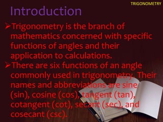 history of trigonometry | PPTX