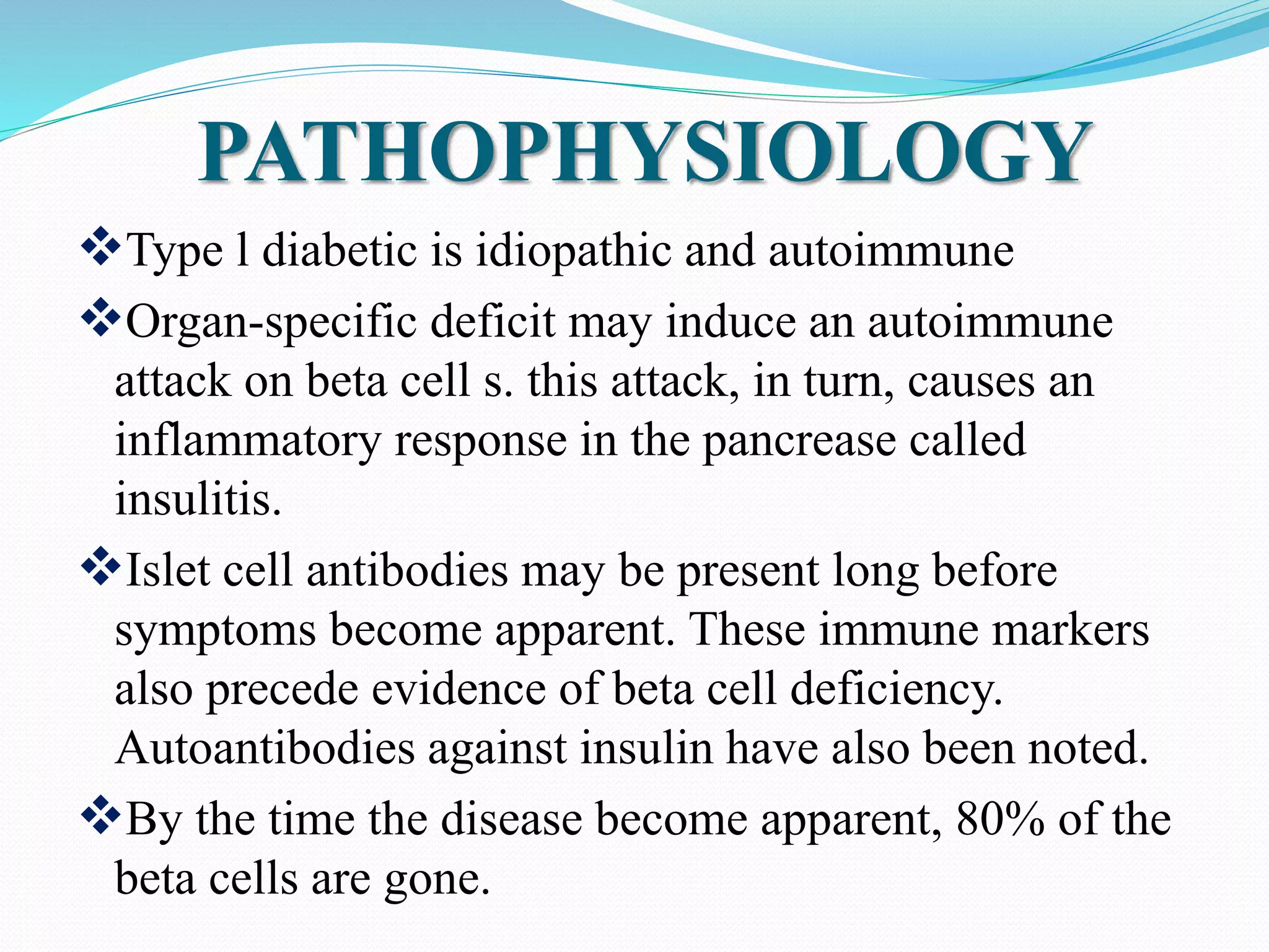 diabetes mellitus presentation | PPTX