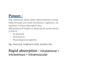 Forensic Medicine Toxicology lead mercury.pptx