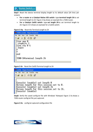 Copy and save a configuration file from a router or switch using a ...