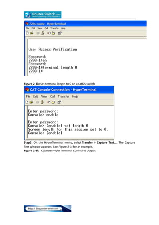 Copy and save a configuration file from a router or switch using a laptop | PDF