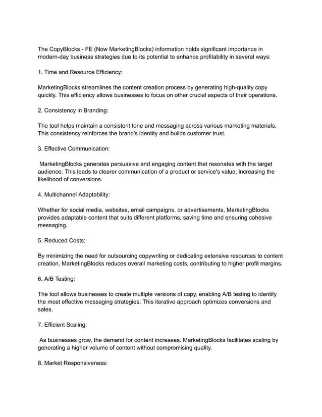 CopyBlocks - FE (Now MarketingBlocks) information.pdf