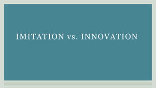 Entrepreneurial Smart Camp: Imitation vs. Innovation in Business Model ...