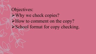 Copy checking | PPT