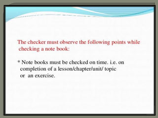 Copy checking ppt | PPTX