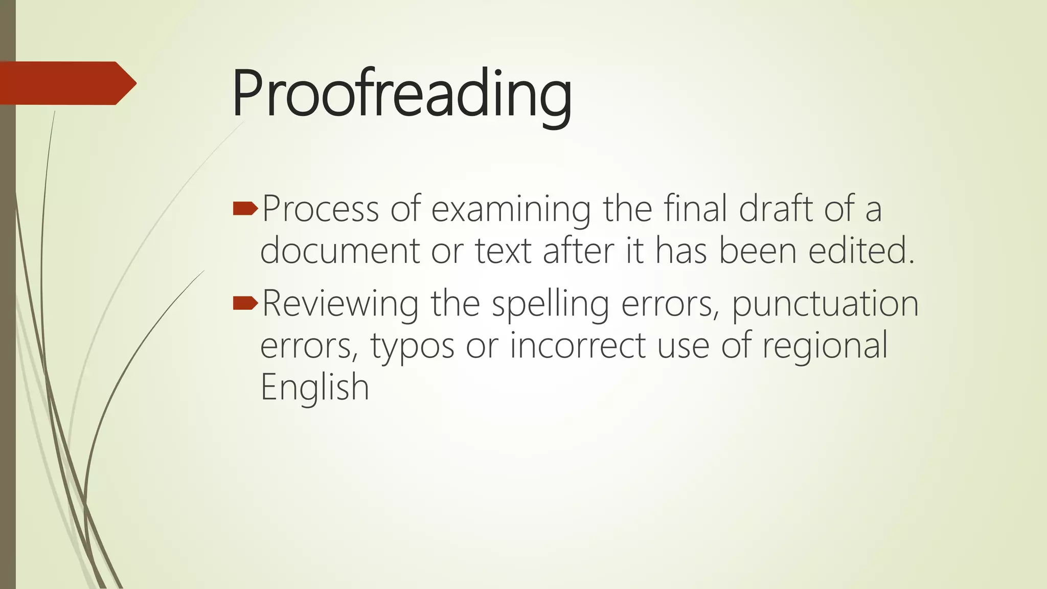 Copyediting | PPTX