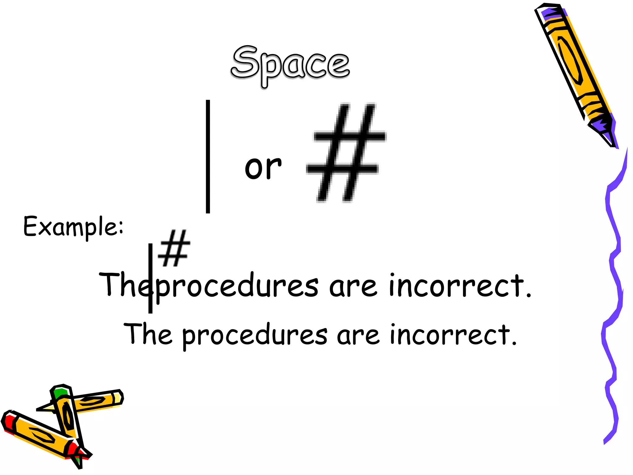 Copy Editing and Proofreading symbols | PPTX