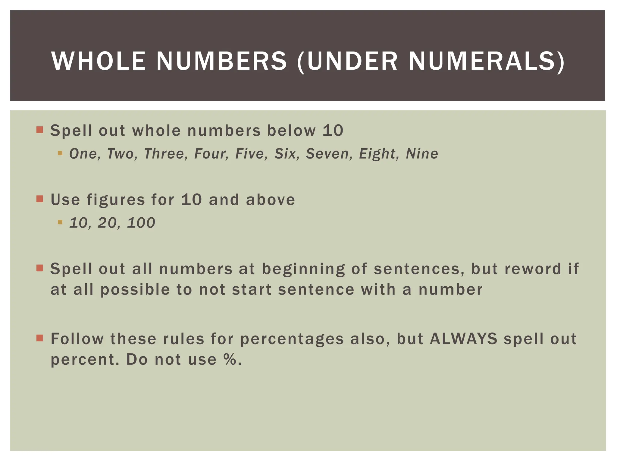Copy-editing NewSymbols and AP Style.ppt