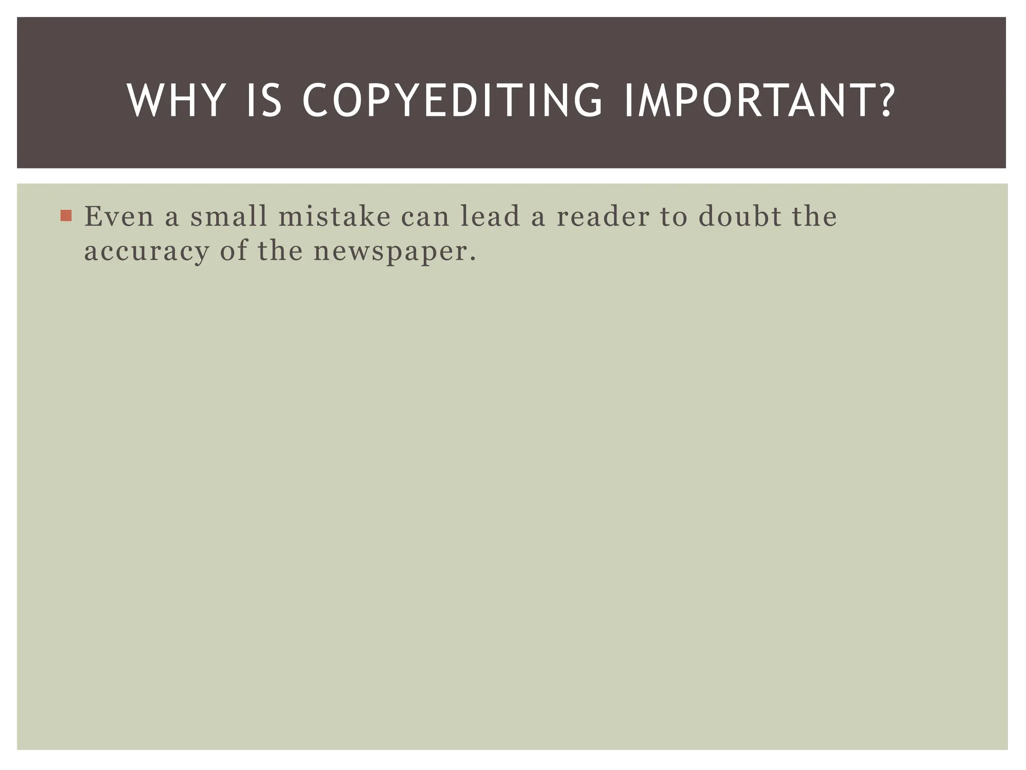Copy-editing NewSymbols and AP Style.ppt