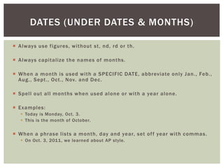Copy-editing NewSymbols and AP Style.ppt