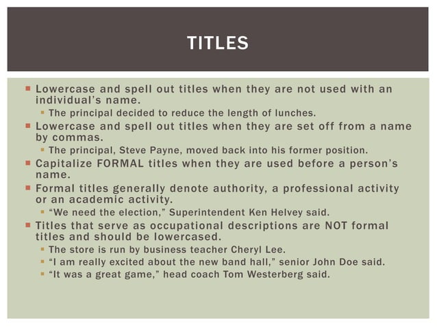 Copy-editing NewSymbols and AP Style.ppt | College Football | College ...