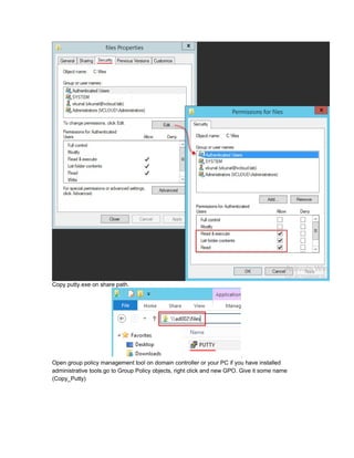 Copy files on all computers using group policy | DOC