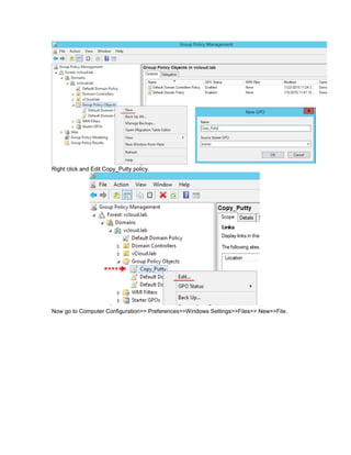 Copy files on all computers using group policy | DOC