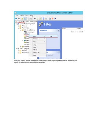 Copy files on all computers using group policy | DOC
