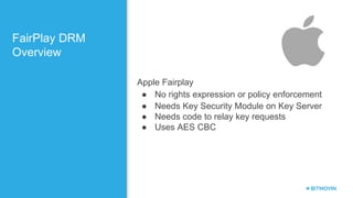 DRM Basics With Irdeto and Bitmovin | PPT