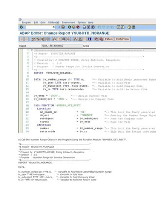 Copying number ranges in SAP FICO ECC | DOC