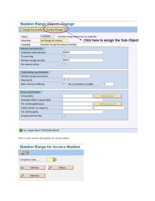 Copying number ranges in SAP FICO ECC | DOC