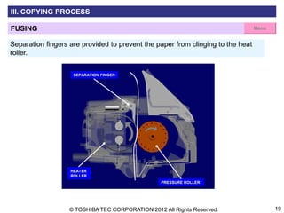 Copying process toshiba fyi portal | PDF
