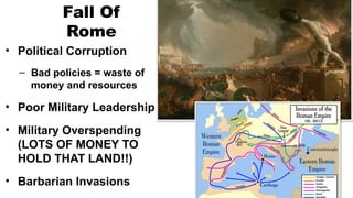 Introduction to the Middle Ages and Fall of Rome | PPT