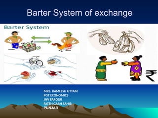 Copy of 02 Money Banking 1 BARTER SYSTEM OF EXCHANGE (1).pptx
