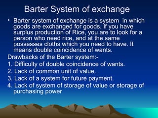 Copy of 02 Money Banking 1 BARTER SYSTEM OF EXCHANGE (1).pptx