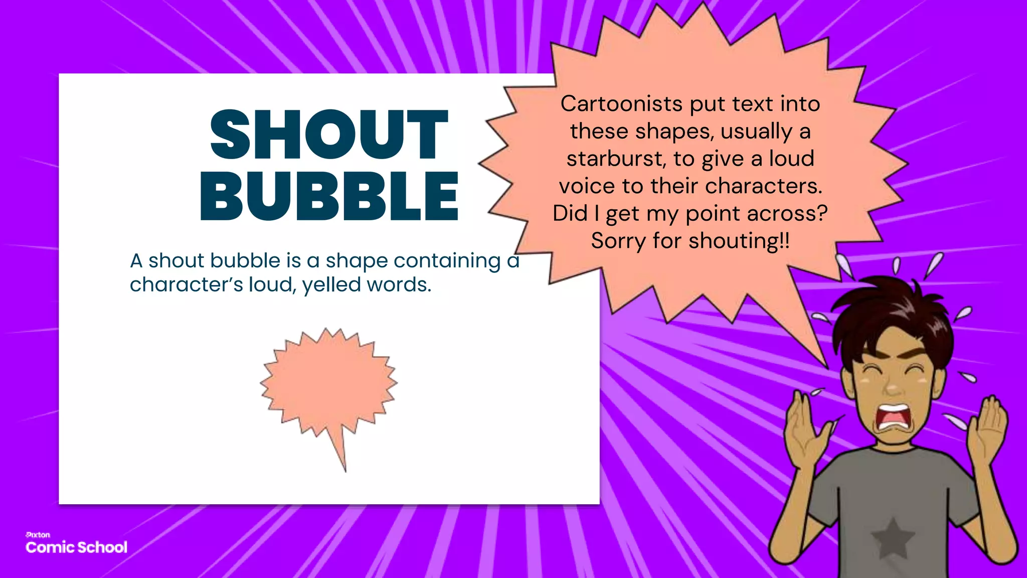 Elements of a Comic - | PPTX