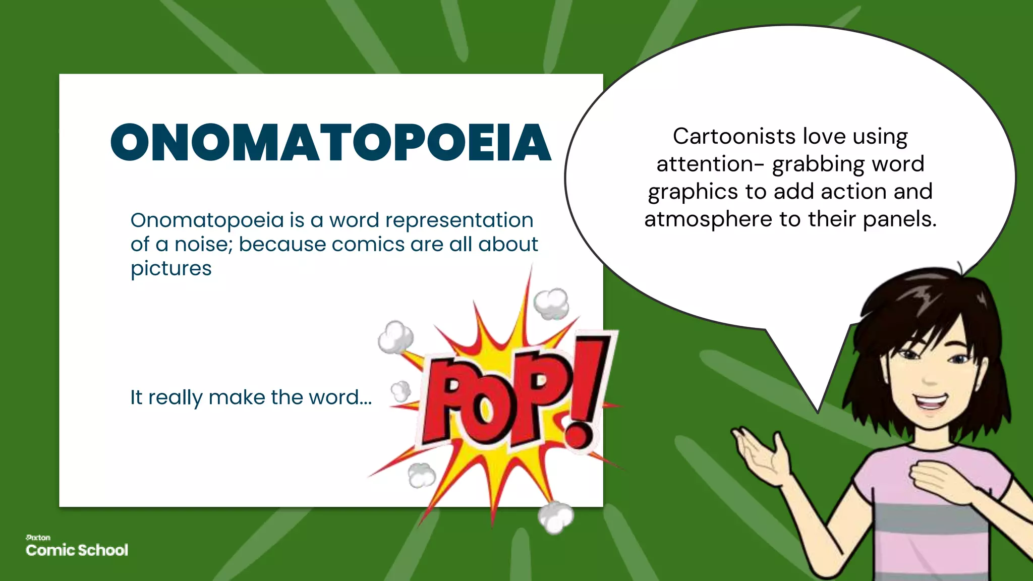 Elements of a Comic - | PPTX