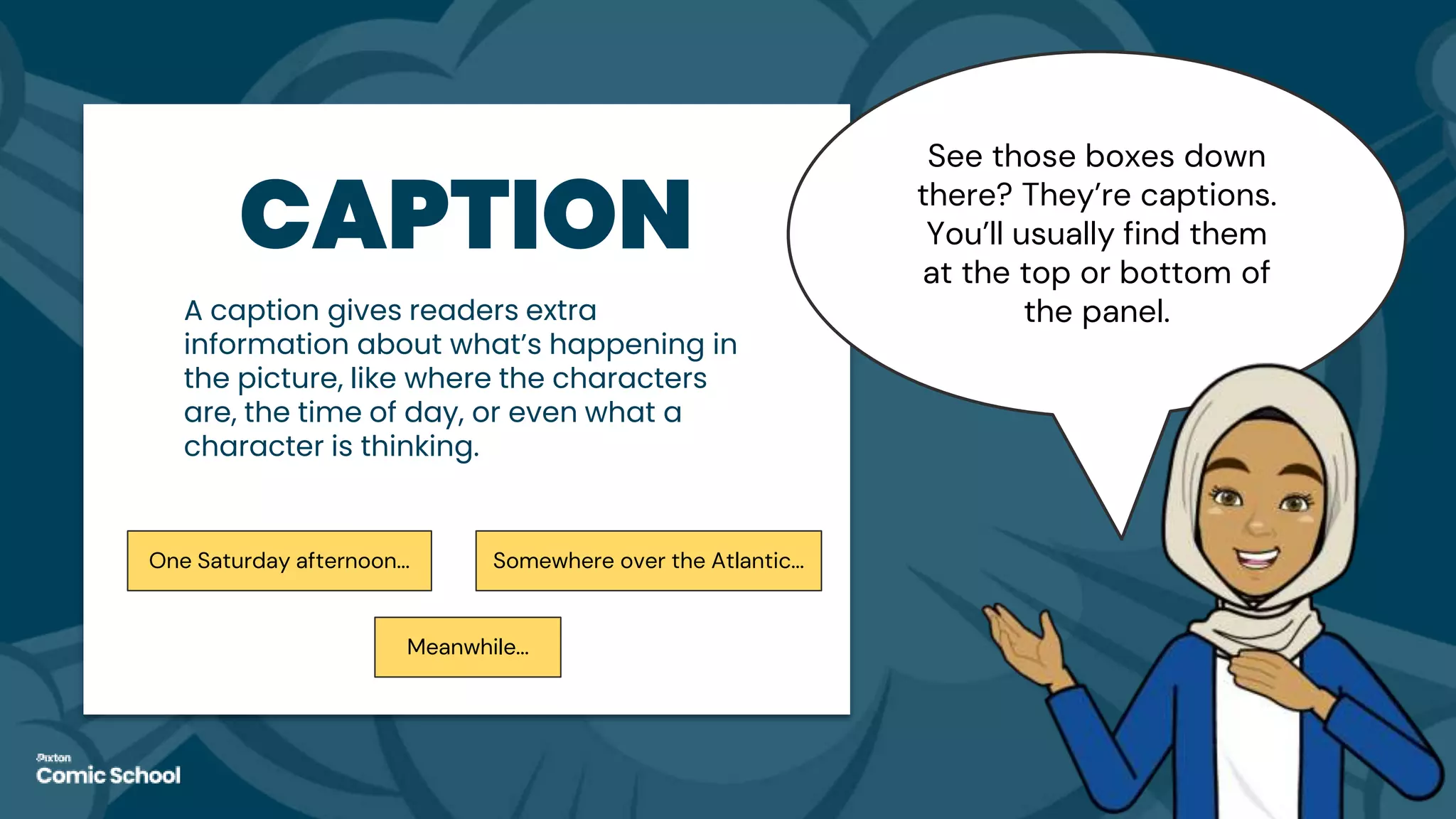 Elements of a Comic - | PPTX