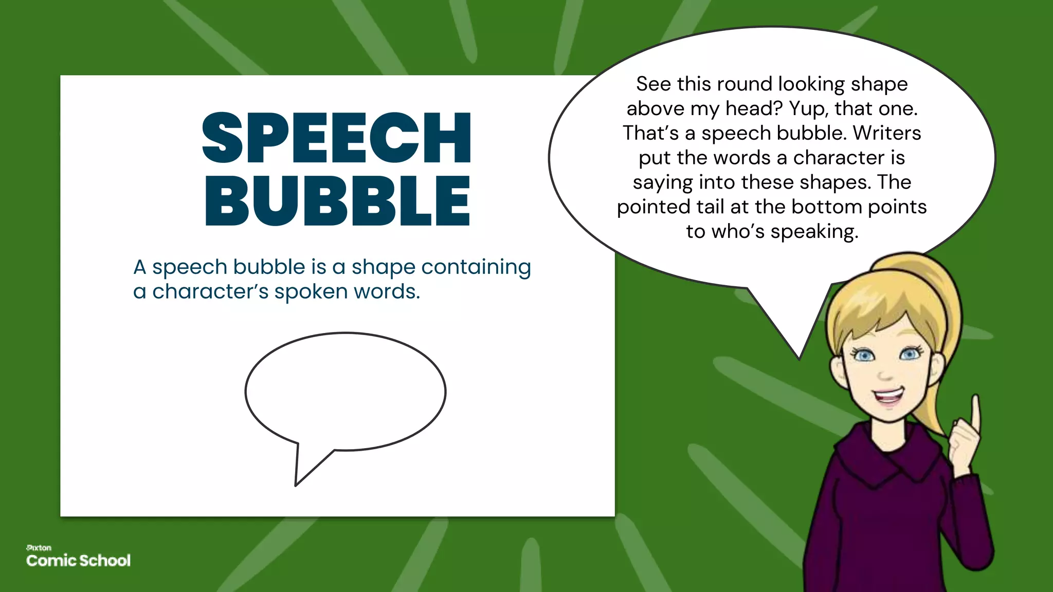 Elements of a Comic - | PPTX