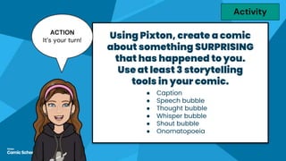 Elements of a Comic - | PPTX
