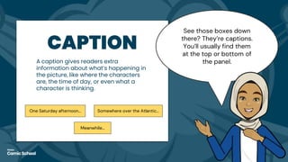 Elements of a Comic - | PPTX
