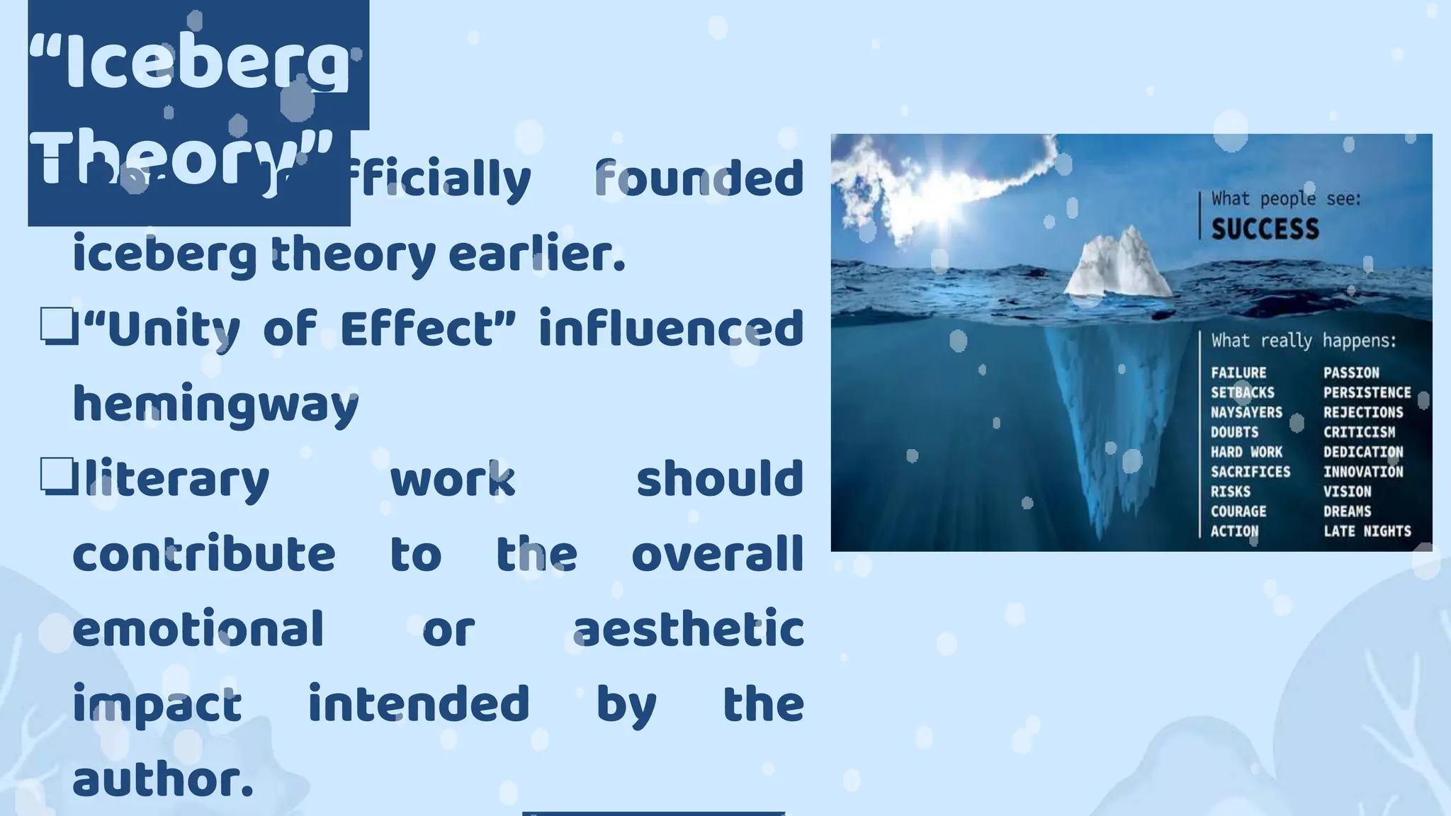 Submerged Depths Exploring the Iceberg Theory in Literature108.pptx