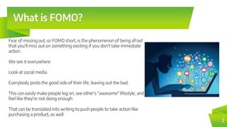 FOMO Copywriting Techniques | PPTX