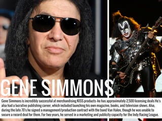 14 of the Most Successful Musician-Entrepreneurs | Rick Garson | PPT