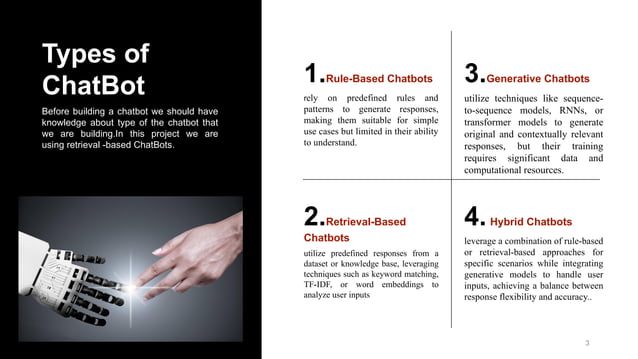 Chatbot using Natural Language processing. | PPTX | Web Development ...