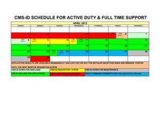 CMS-ID 2012 active calendar | PDF | National & Civic Holidays | Holidays