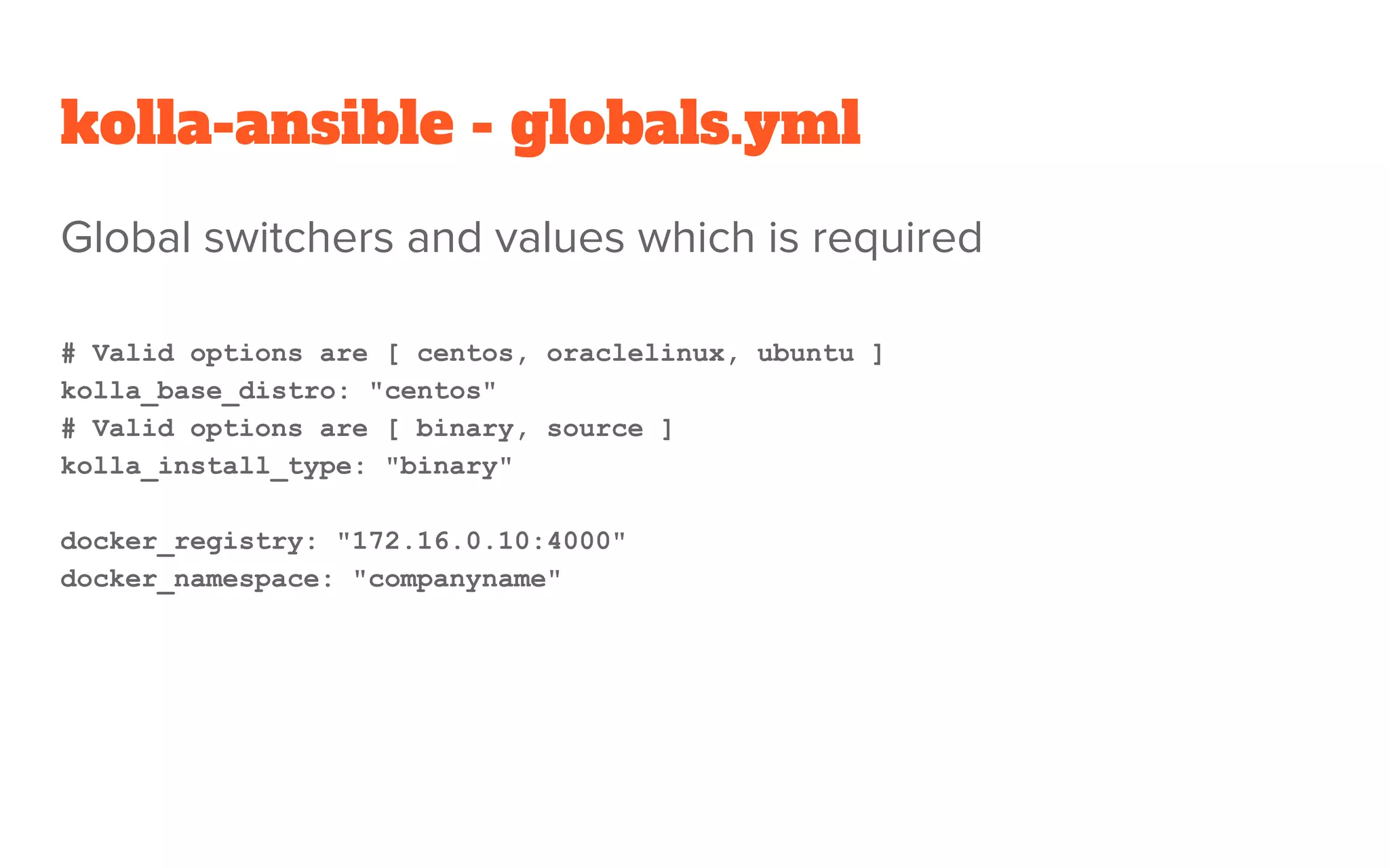 Kolla Onboarding (Vancouver 2018) | PDF